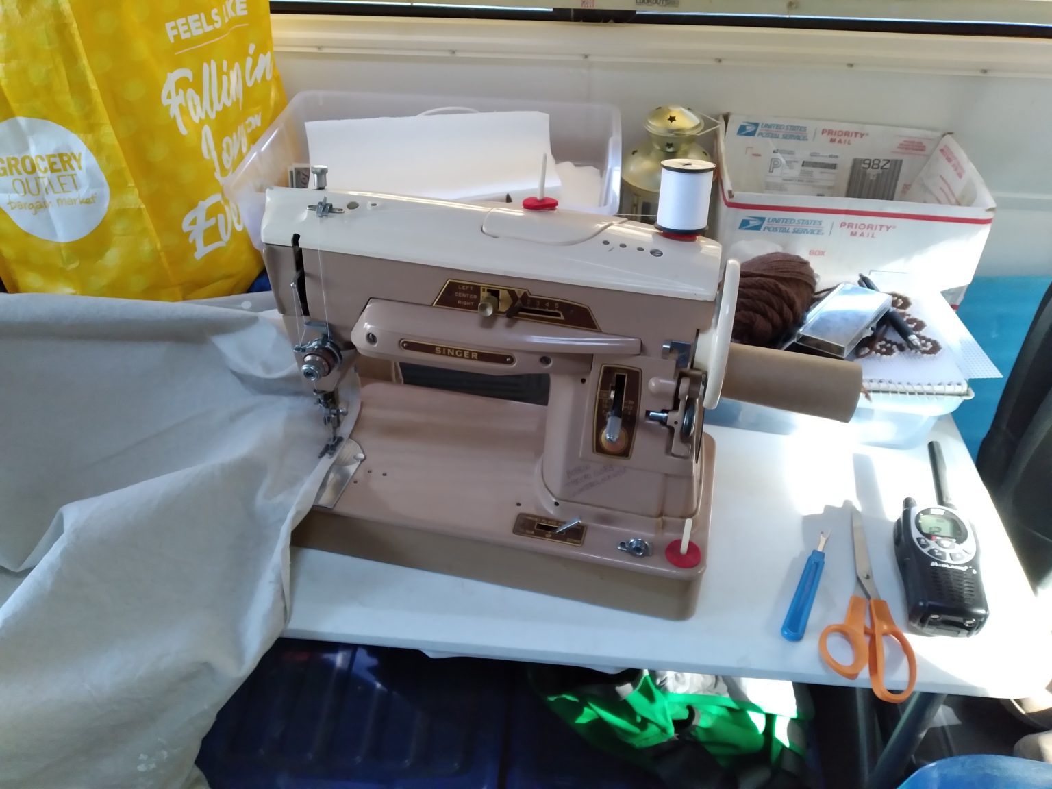 My Homemade Hand Crank Singer 403A – Janel Was Here